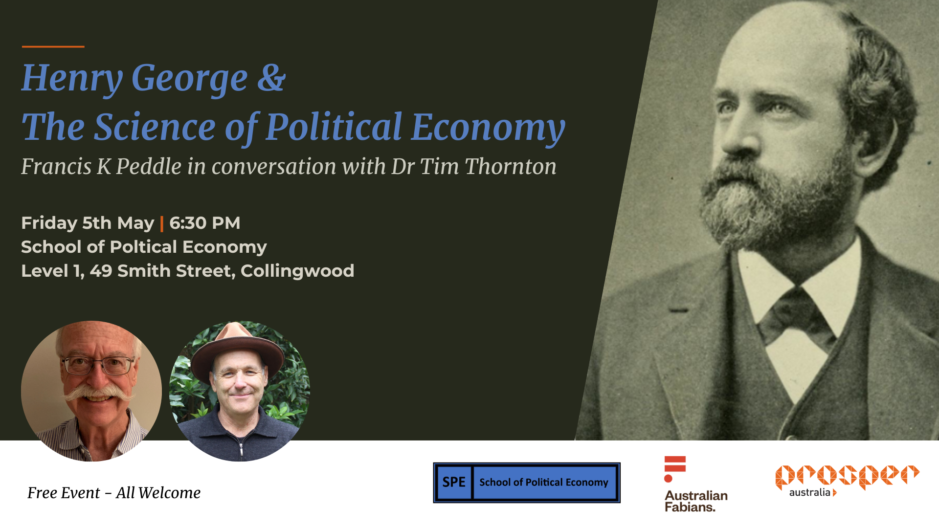 Henry George & The Science of Political Economy | Prosper Australia
